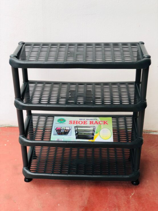 Shoe Rack Long Plastic 4 Layers - HandyBuy.lk | Sri Lanka's Fastest ...
